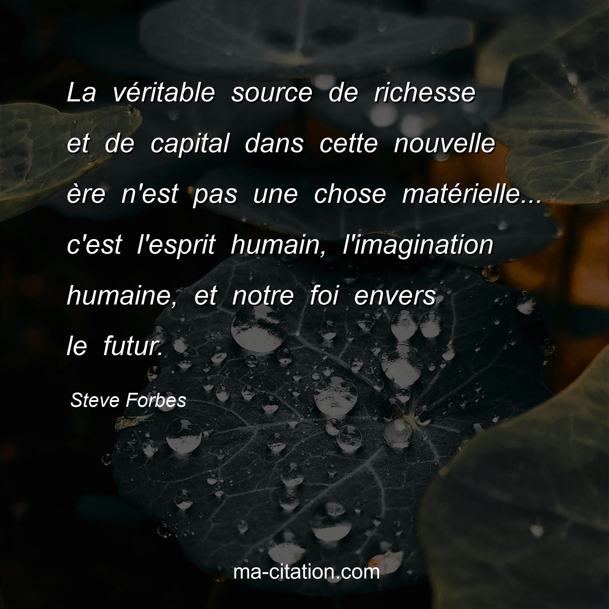 La véritable source de richesse et de capital dans cette nouvelle ère n ... La véritable source de richesse et de capital dans cette nouvelle ère n ...